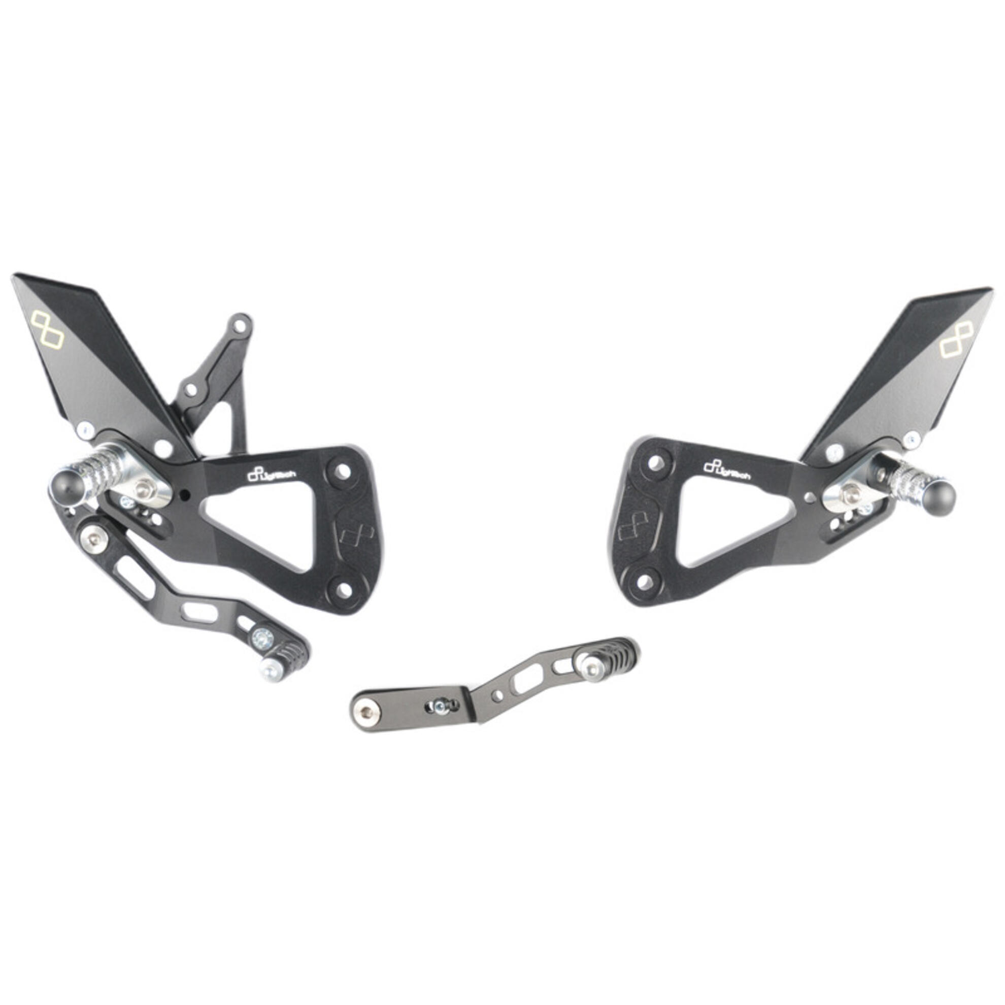 Adjustable Rear Sets With Fold Up Foot Pegs for Suzuki | Lightech