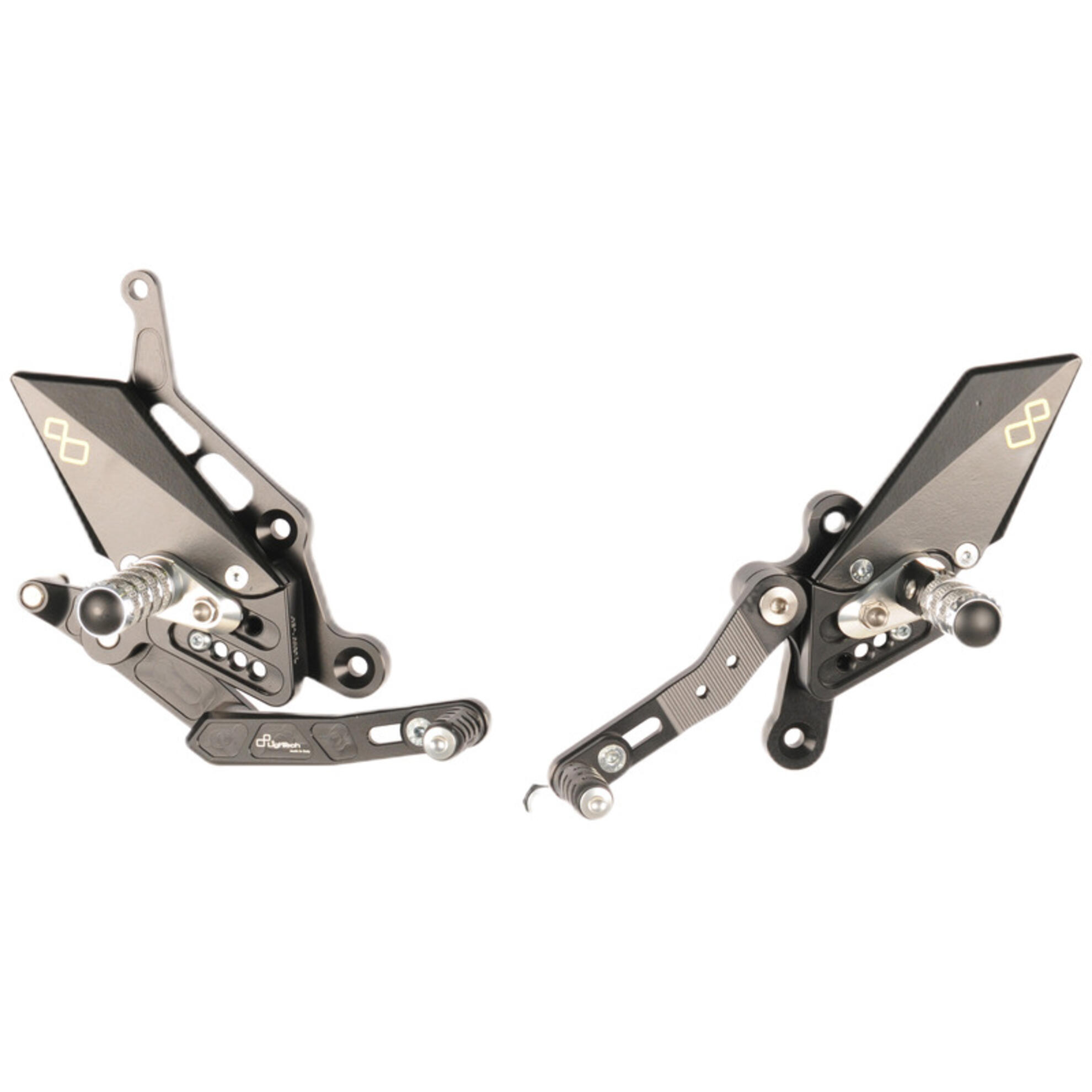 Adjustable Rear Sets With Fold Up Foot Pegs for Yamaha | Lightech