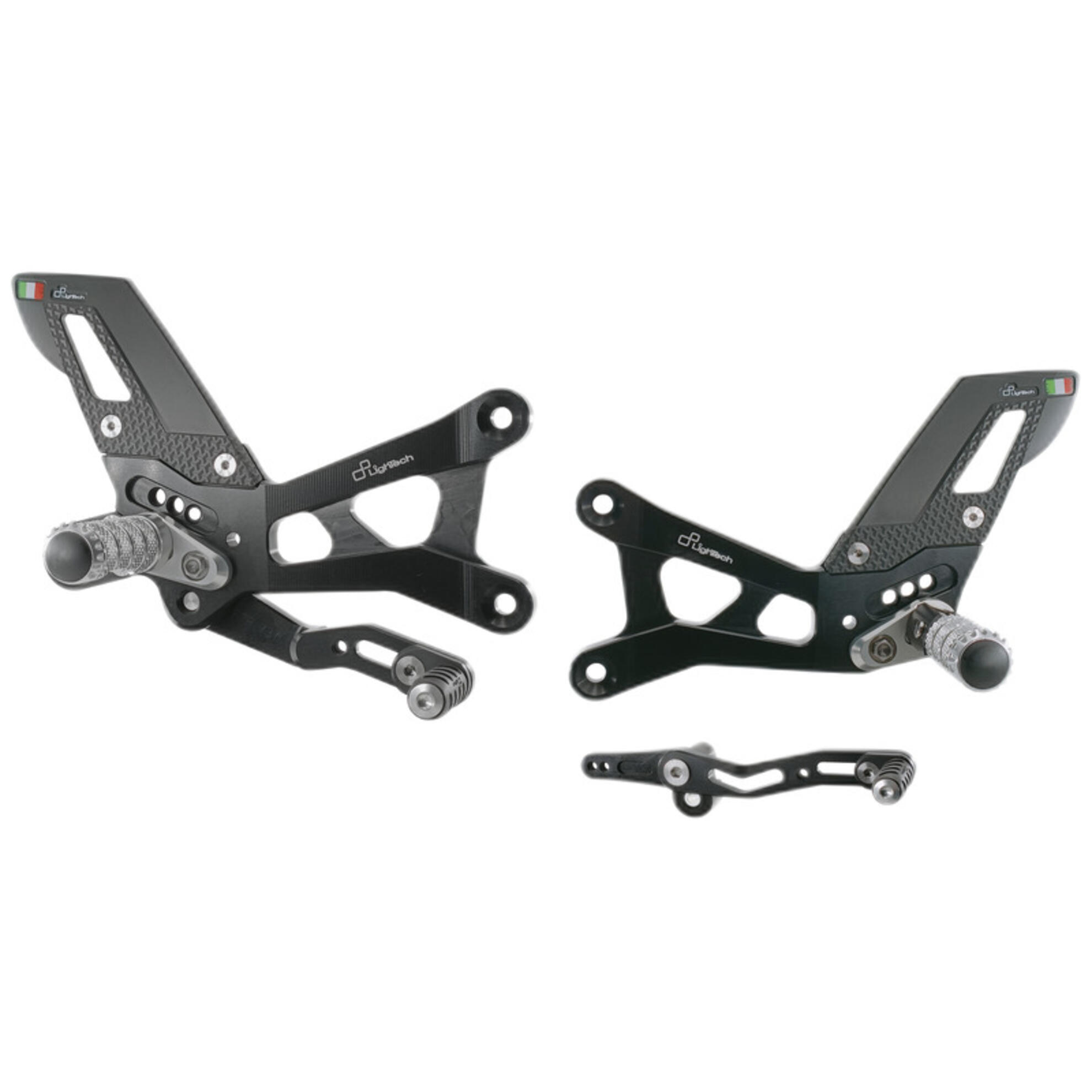 Adjustable Rear Sets With Fixed Foot Pegs | Lightech