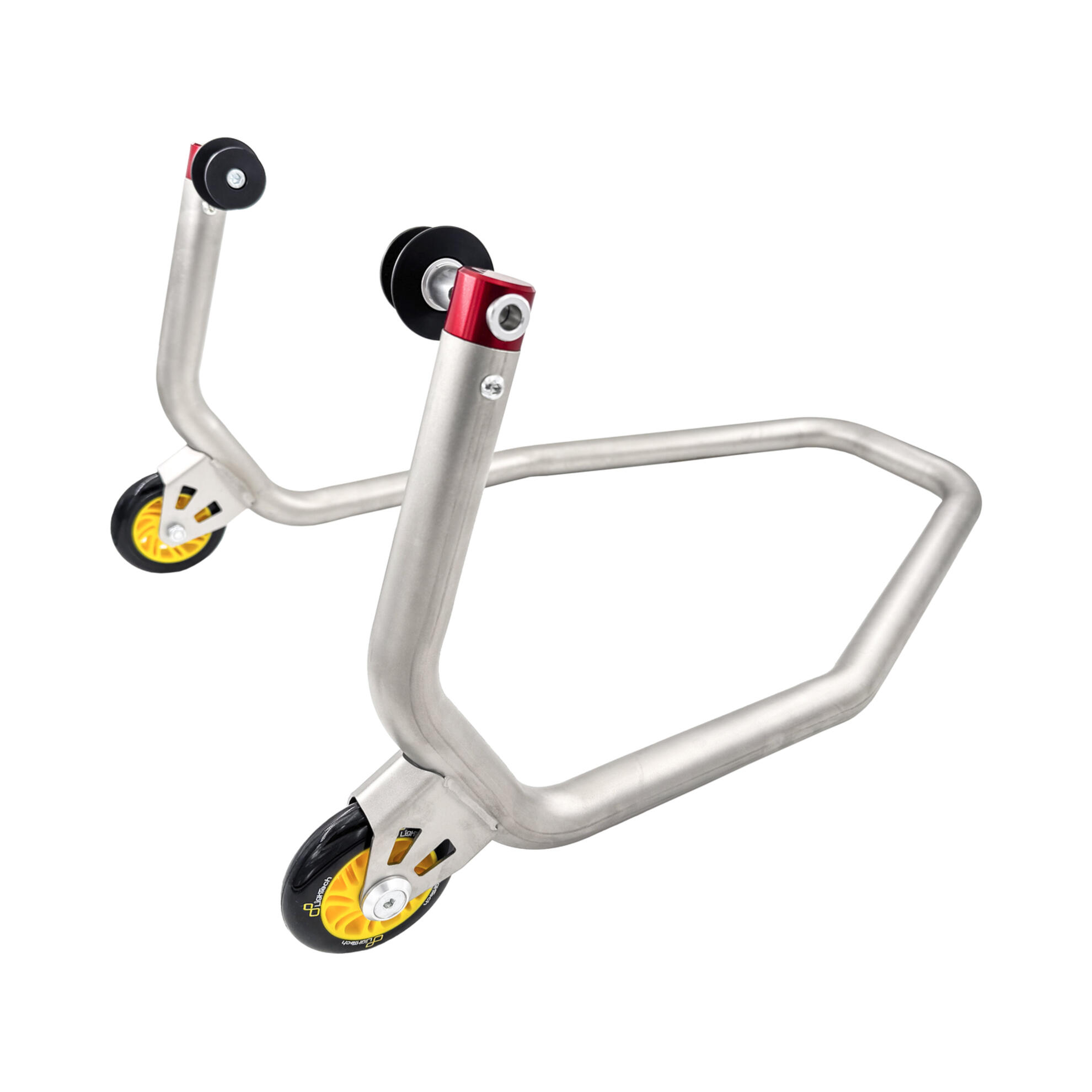 Stainless steel rear stand with rollers | Lightech