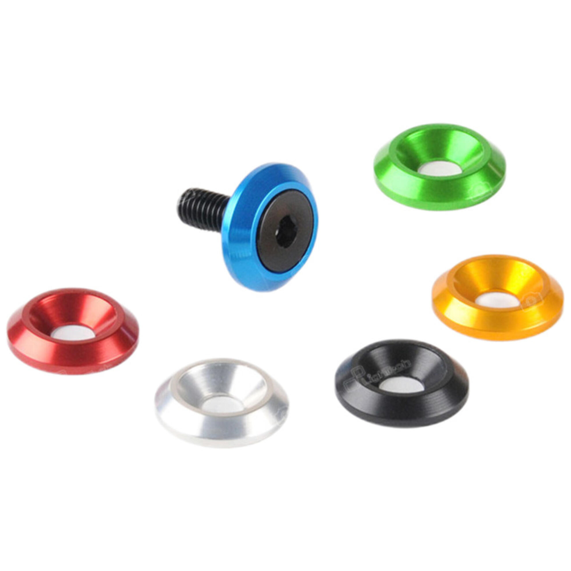 Ergal Black Bolts Kit M8x40 And Anodized Washers | Lightech